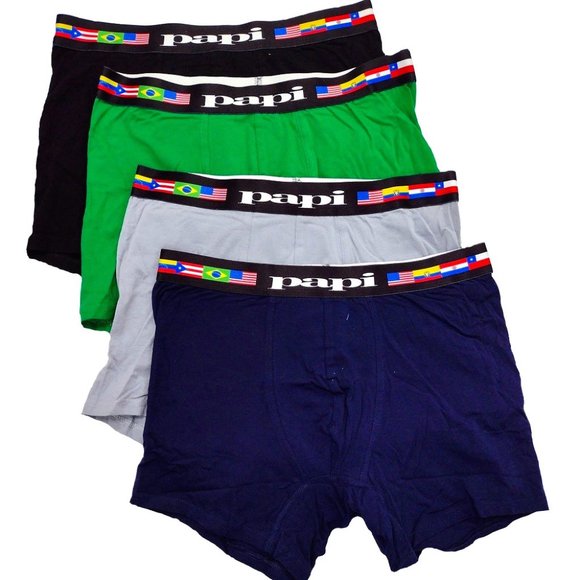 Papi | Underwear & Socks | Papi Pride Boxer Briefs 4 Pack Mens 99003 ...